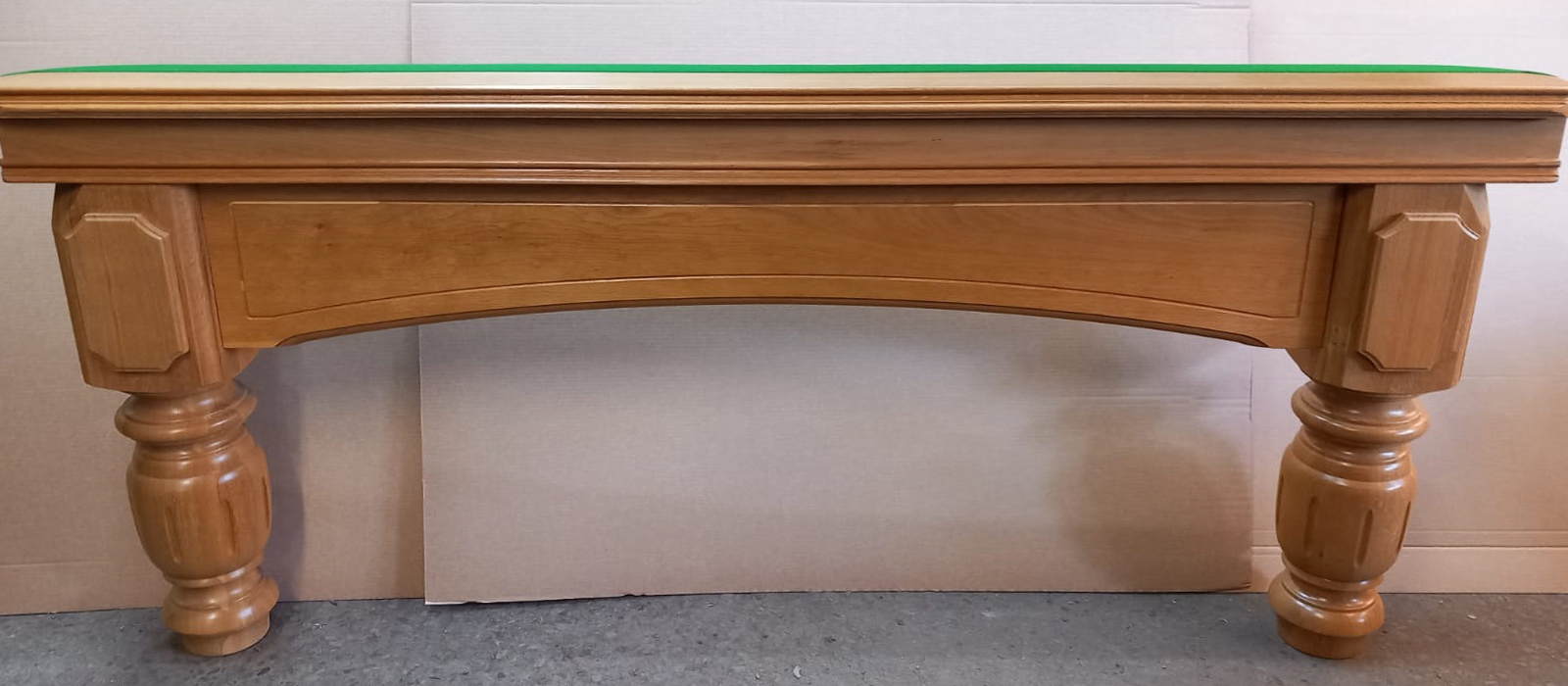 12ft Full Size solid oak snooker table - Ready for dispatch, looks and ...