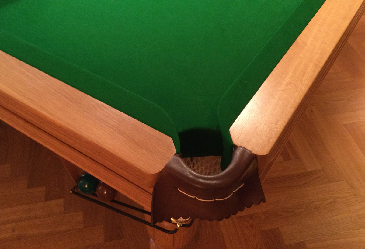 12ft Full Size solid oak snooker table - Ready for dispatch, looks and ...
